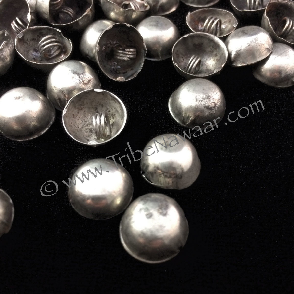 Afghani Smooth Domical Button Pack (DIY Tribal Studs) - Tribe Nawaar