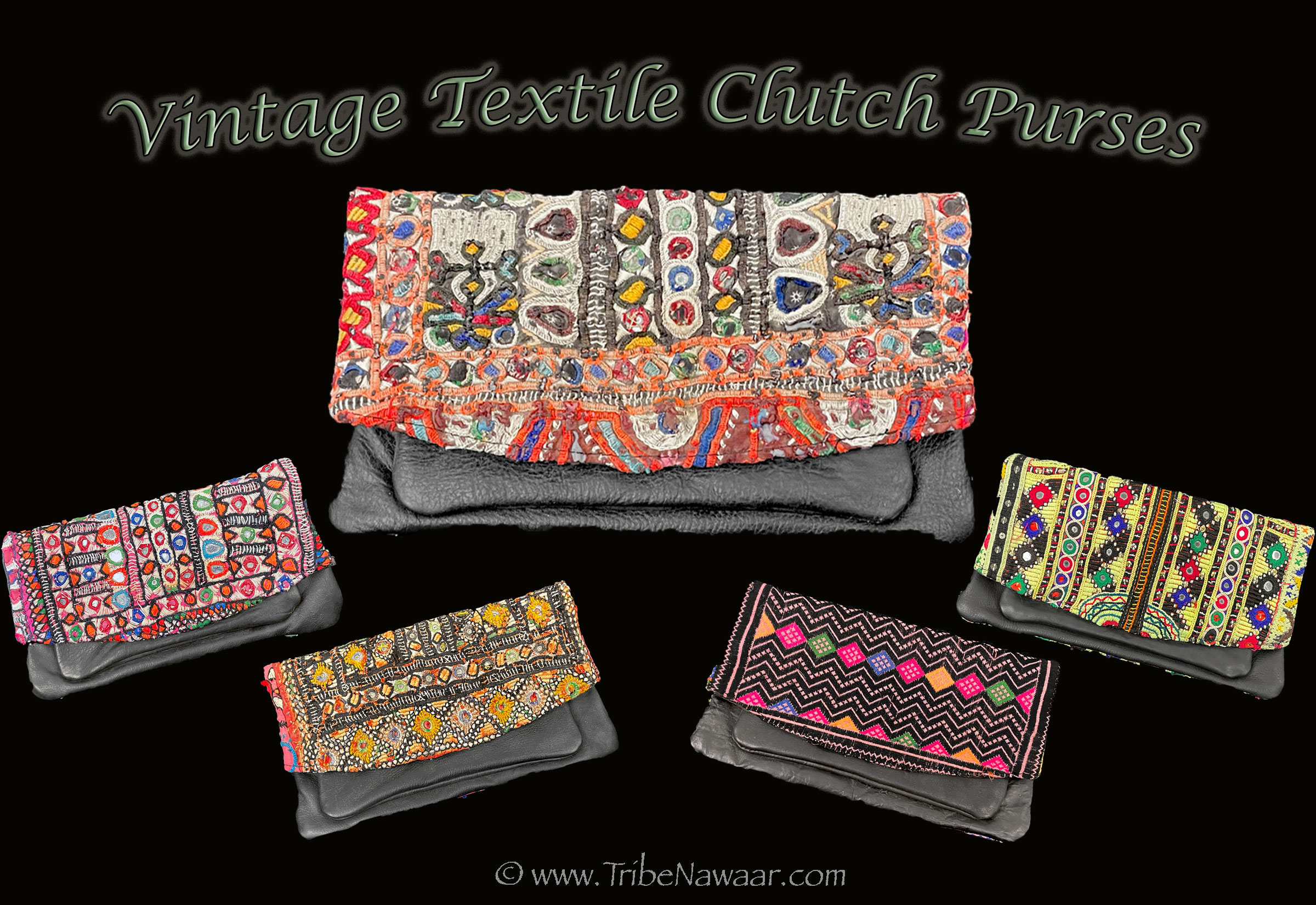 New Eco Chic Clutch Purses - Tribe Nawaar