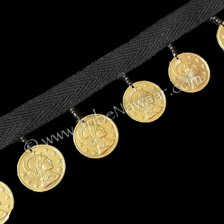Gold Coin Costuming Trim - Tribe Nawaar